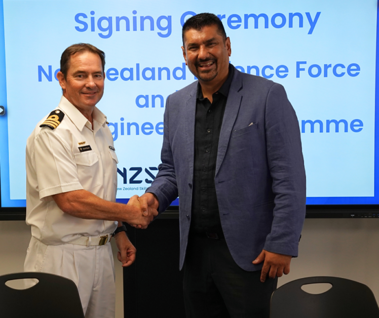 NZSE College and Royal New Zealand Navy forge partnership